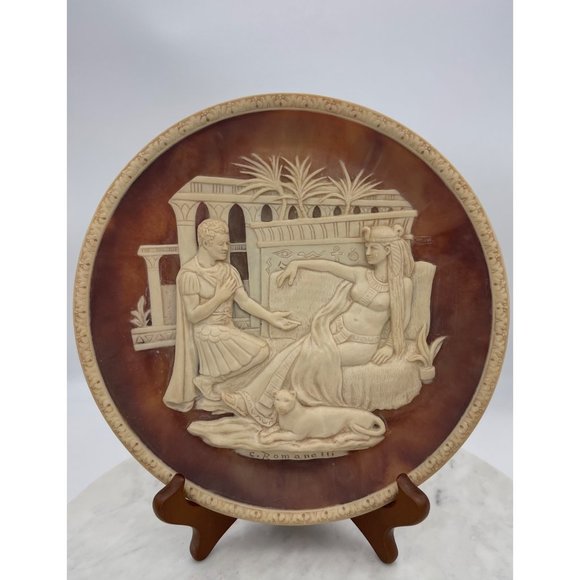 Incolay | Art | Incolay Plate Antony Cleopatra Great Romances History ...